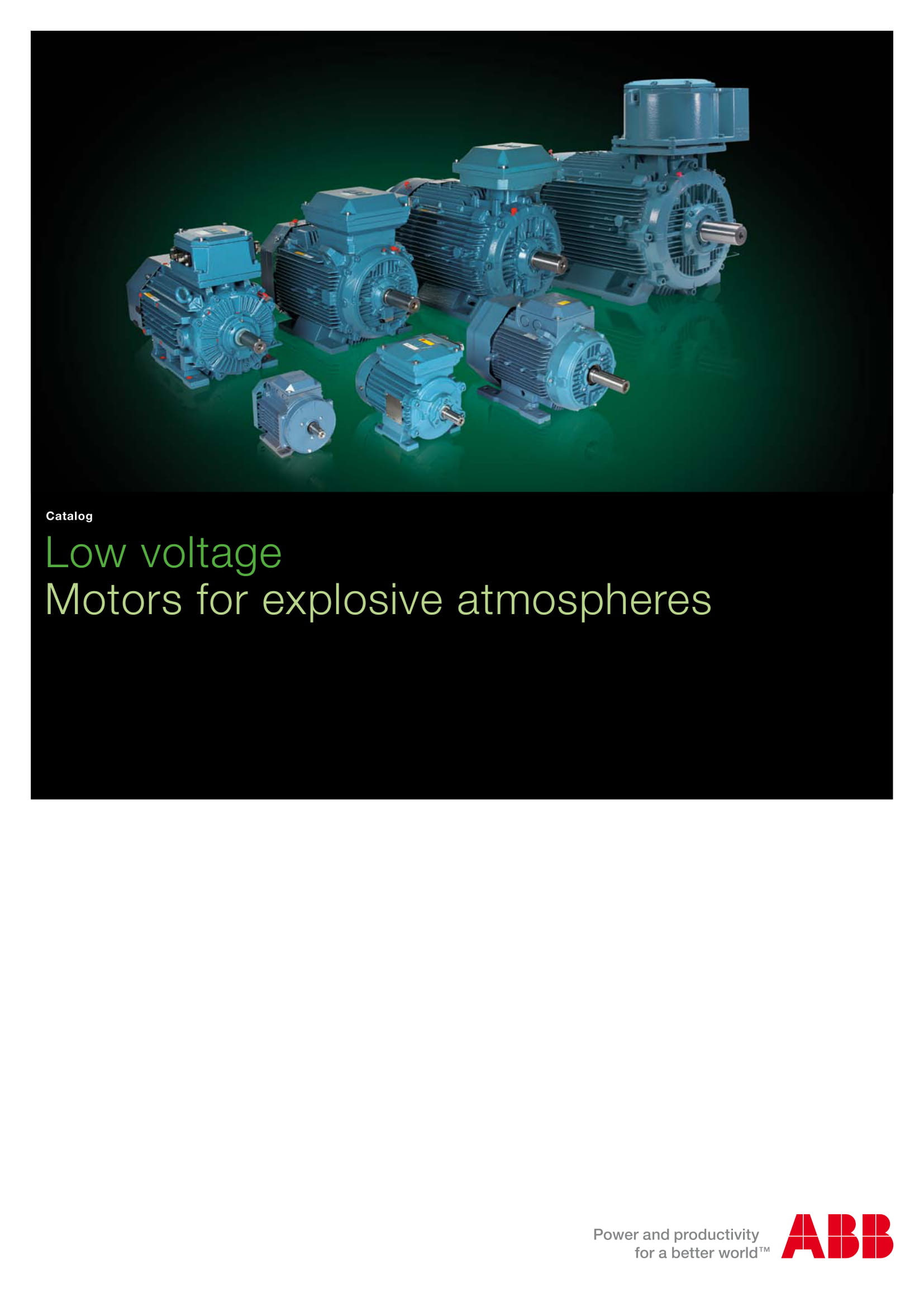 ABB EX-PROOF ELEKTRİK MOTORLARI – TAHAS
